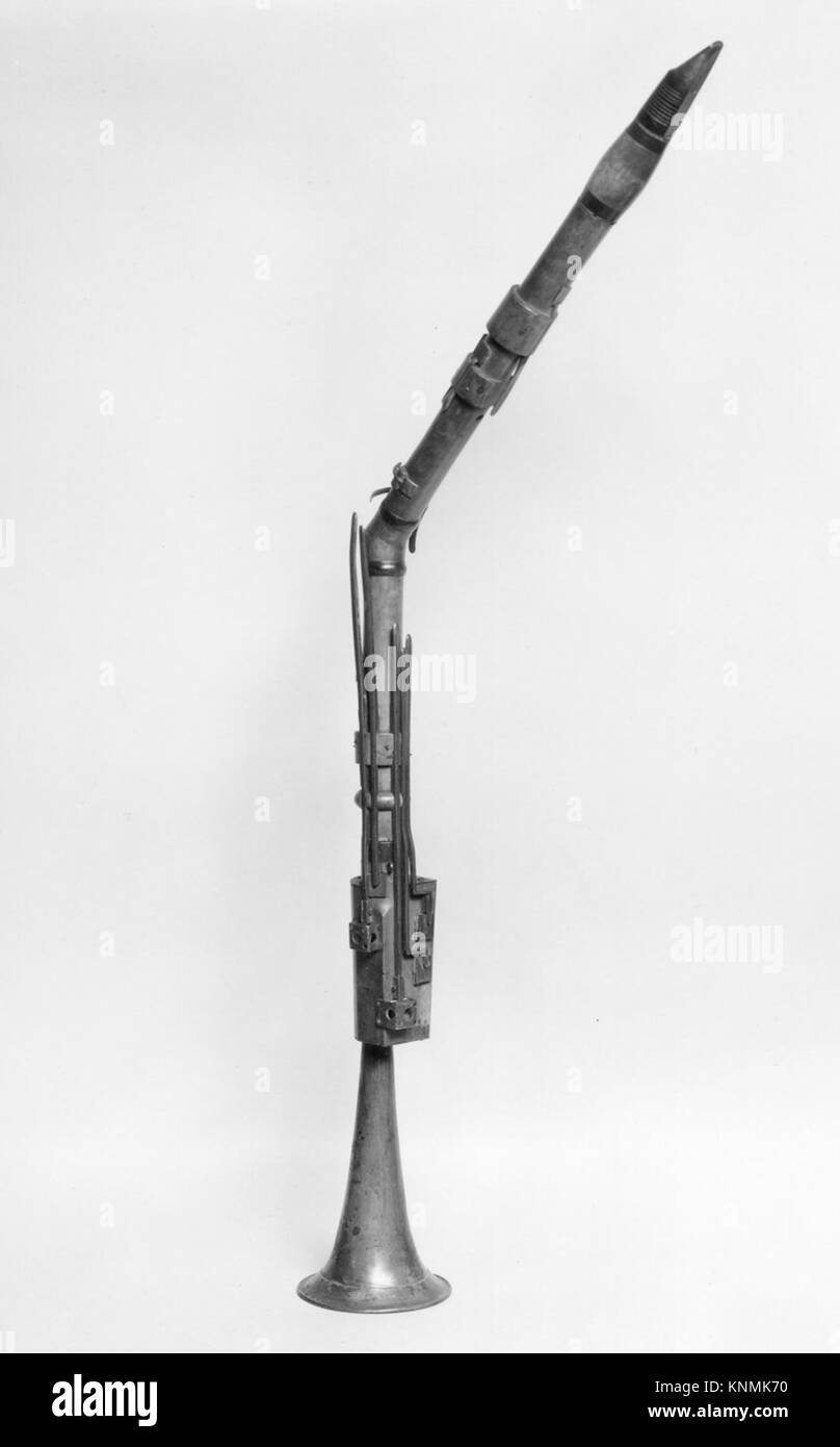 Antique horn collection Black and White Stock Photos & Images - Alamy