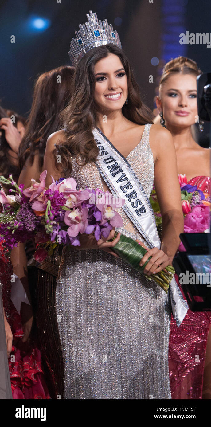 DORAL, FL - JANUARY 25: Paulina Vega, Miss Colombia 2014 is crowned the ...