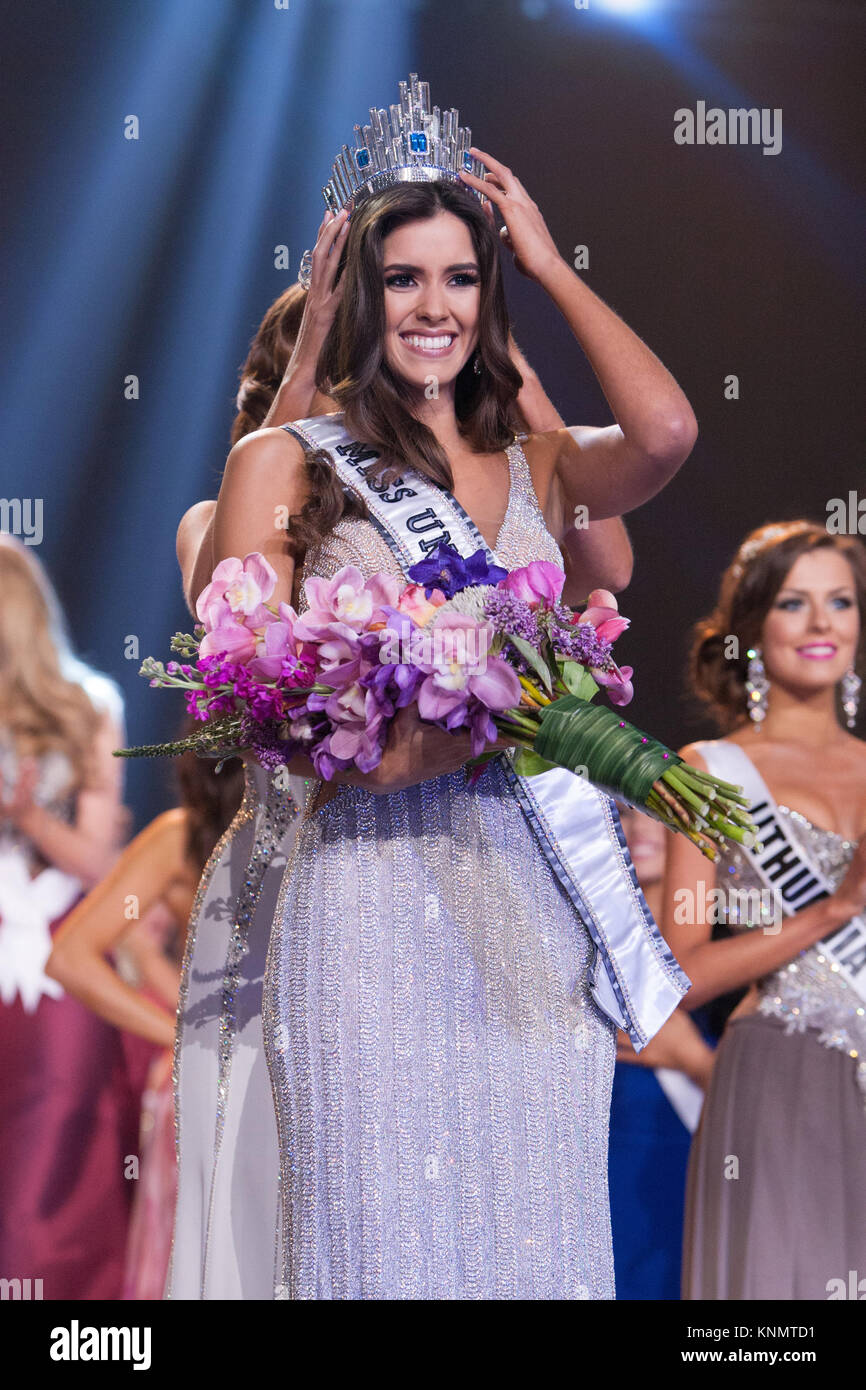 DORAL, FL - JANUARY 25: Paulina Vega, Miss Colombia 2014 is crowned the ...