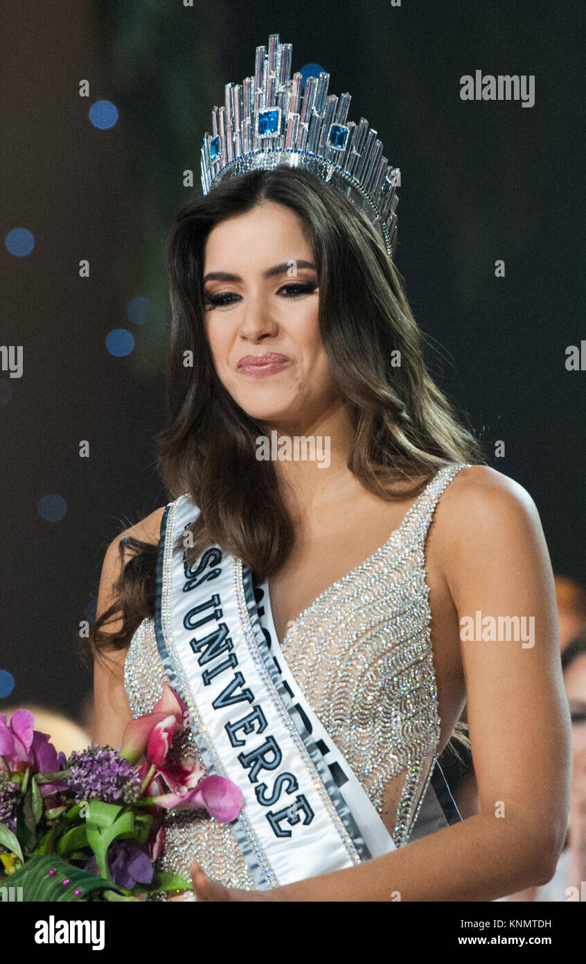 DORAL, FL - JANUARY 25: Paulina Vega, Miss Colombia 2014 is crowned the ...
