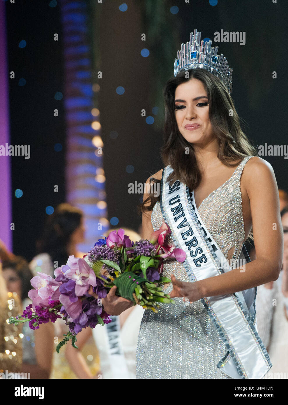 DORAL, FL - JANUARY 25: Paulina Vega, Miss Colombia 2014 is crowned the ...