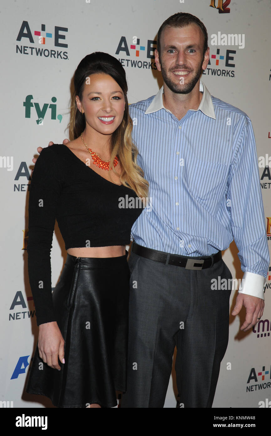 NEW YORK, NY - APRIL 30: Jamie Otis, Doug Hehner attends the 2015 A+E ...