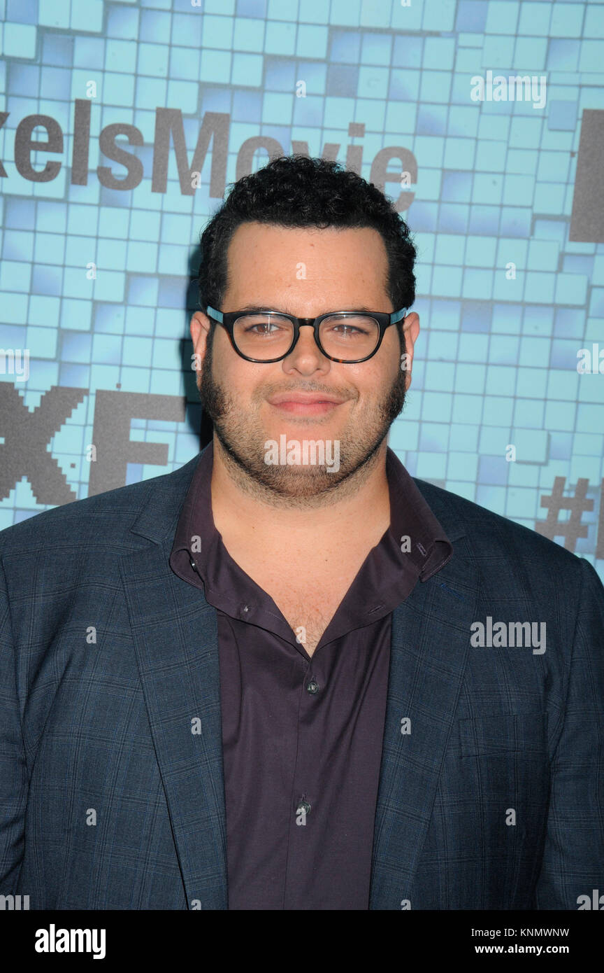 NEW YORK, NY - JULY 18: Actors Ashley Benson, Josh Gad, Peter Dinklage ...