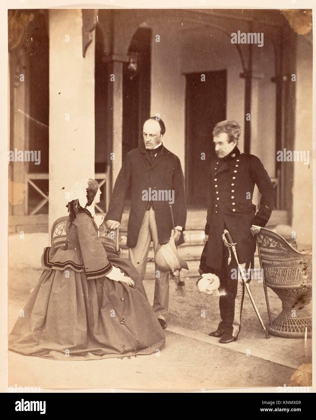 [The Countess Canning, The Earl Canning, G.G. and Lord Clyde C.in C ...