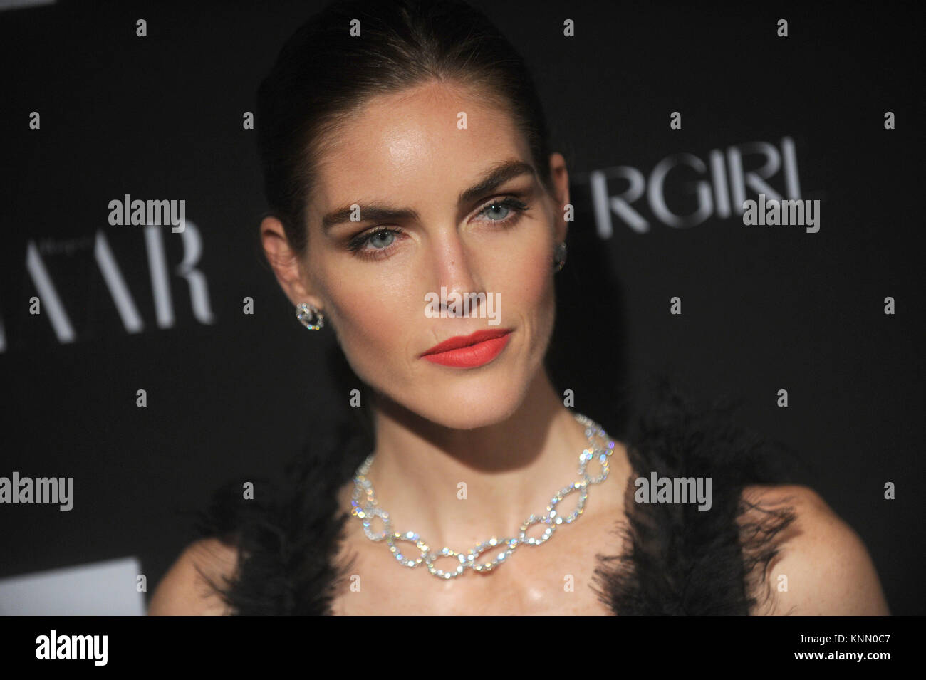 NEW YORK, NY - SEPTEMBER 16: Hilary Rhoda attends the 2015 Harper's ...