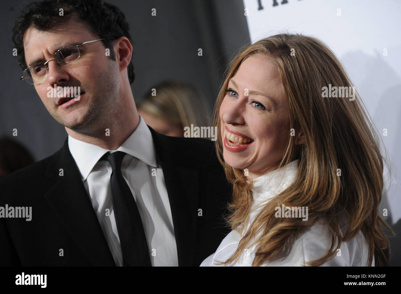 NEW YORK, NY - FEBRUARY 11: Marc Mezvinsky, Chelsea Clinton attends the ...