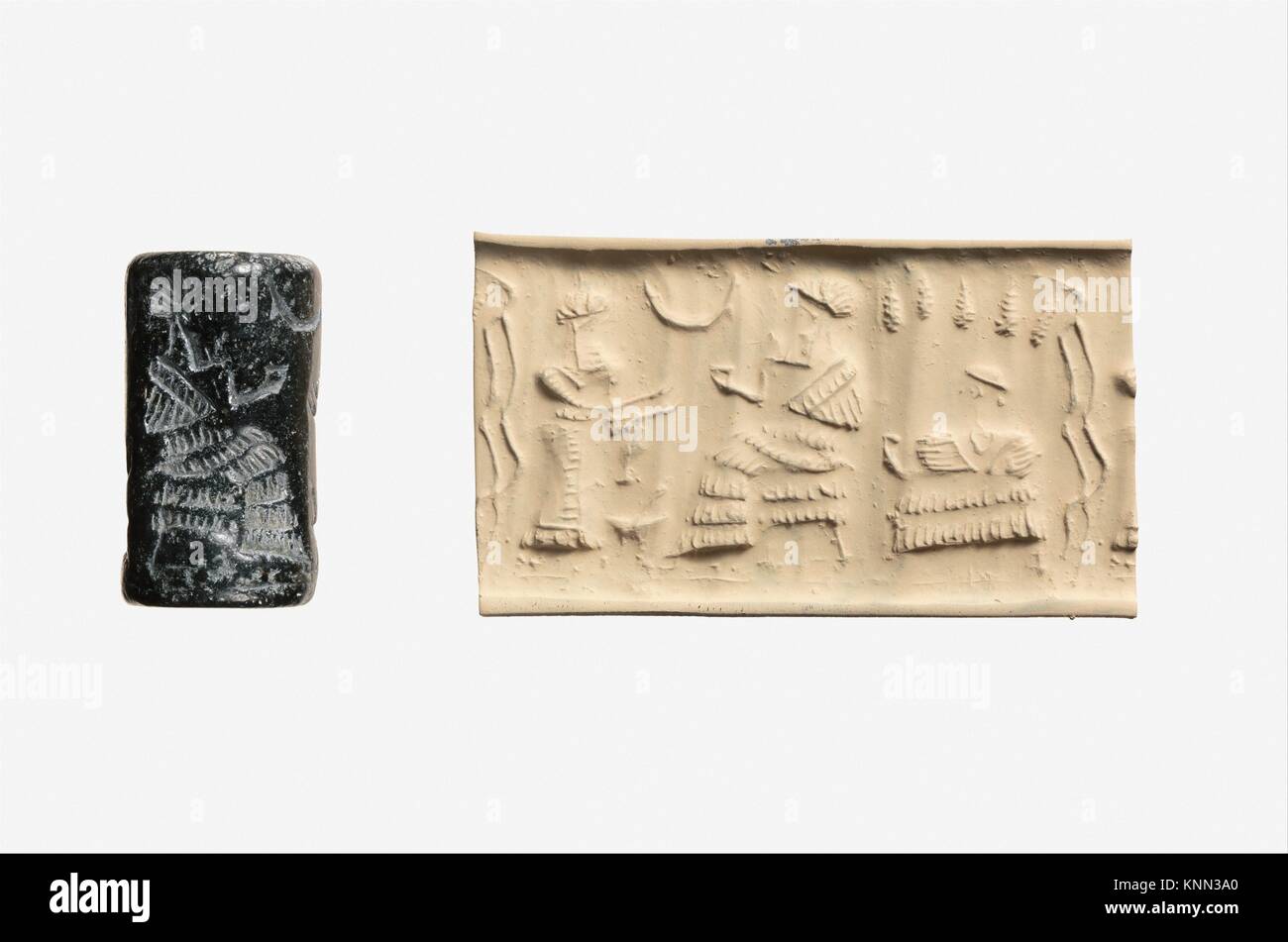 Mesopotamian cylinder seal hi-res stock photography and images - Alamy
