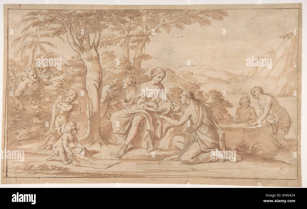 The Birth of Adonis. Artist: Marcantonio Franceschini (Italian, Bologna ...