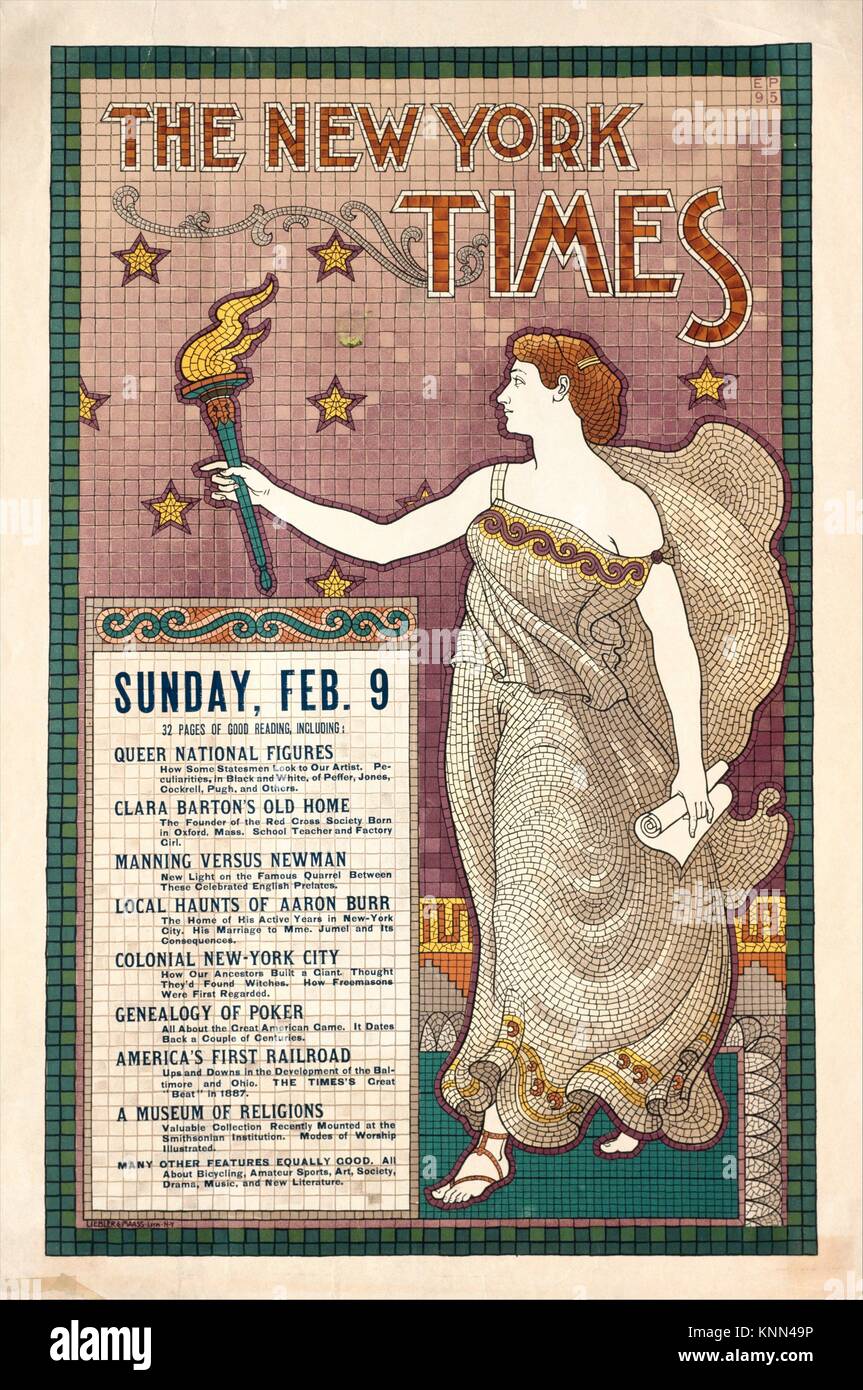 19th century american poster hi-res stock photography and images - Alamy