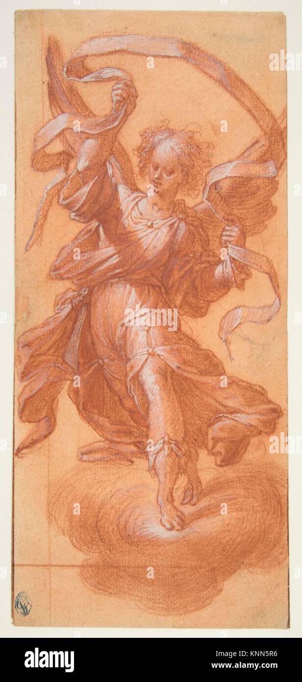 Angel with a Banderole. Artist: Camillo Procaccini (Italian, Bologna ...