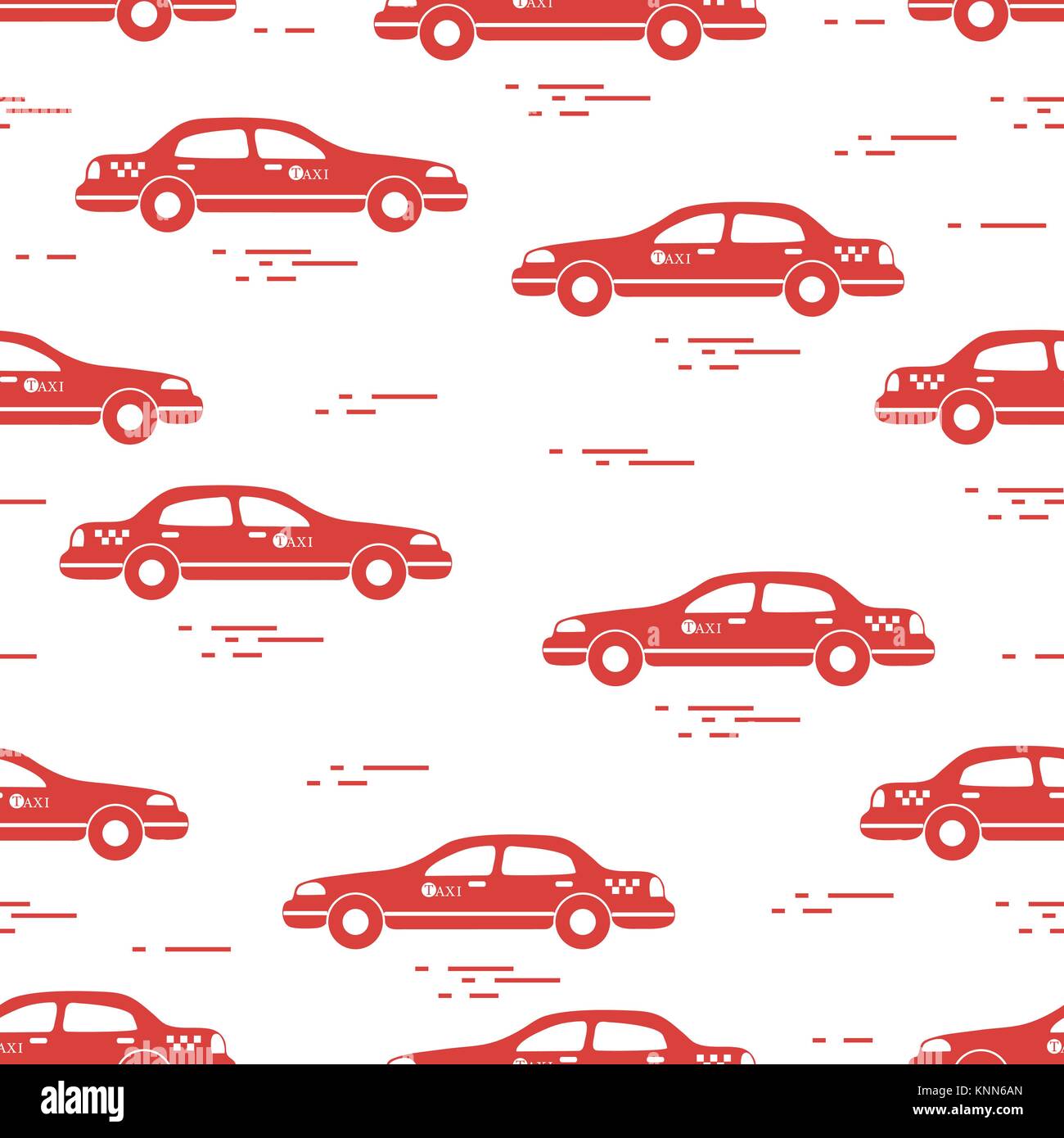 Taxi pattern. Design for announcement, advertisement, banner or print ...