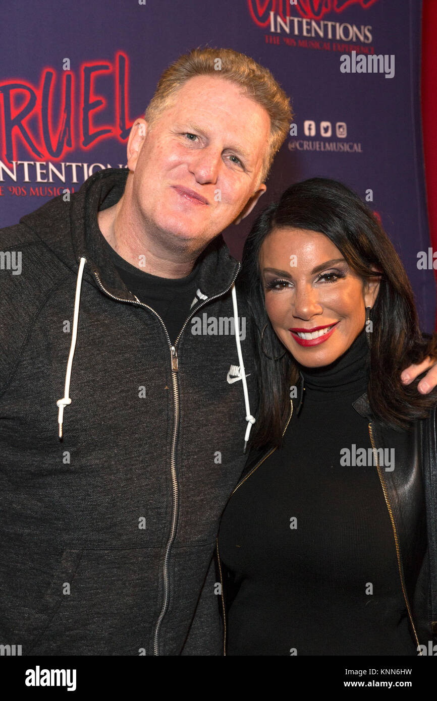 New York, United States. 11th Dec, 2017. Michael Rapaport and Danielle ...