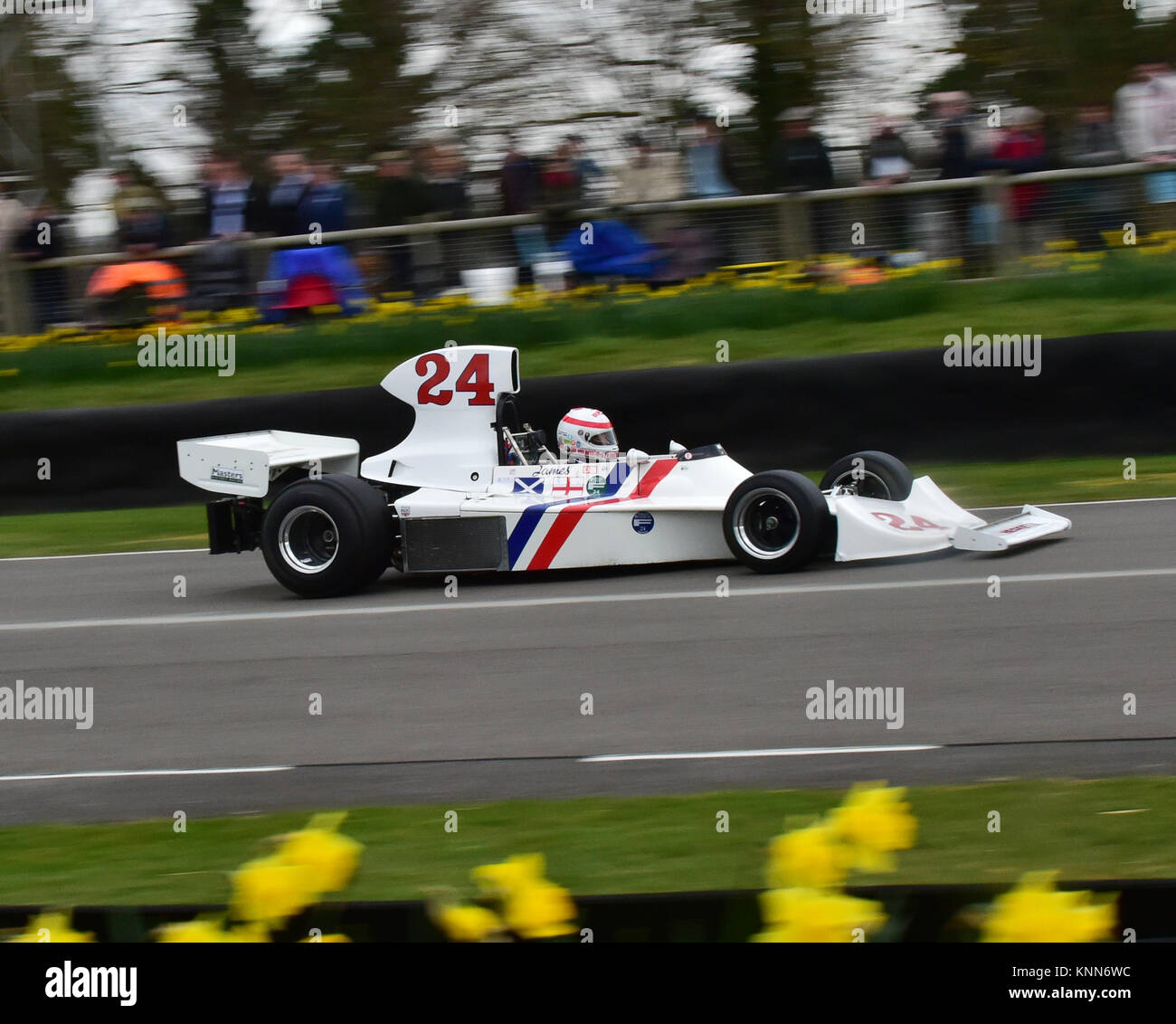 Hesketh 308, High air box F1 Cars, Goodwood 73rd MM March 2015, 73rd ...