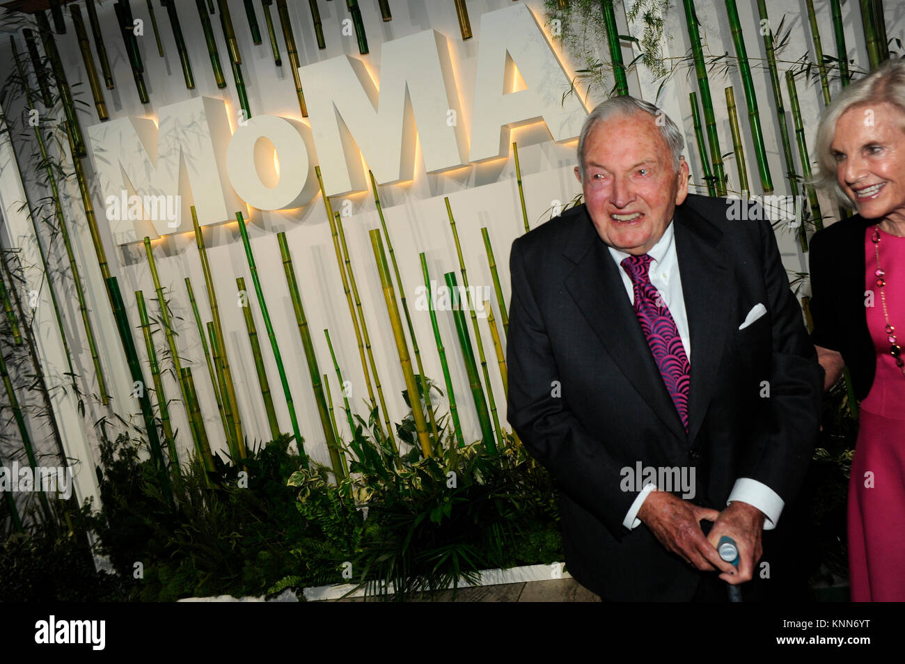 NEW YORK, NY - JUNE 02: David Rockefeller attends the 2015 Museum of ...