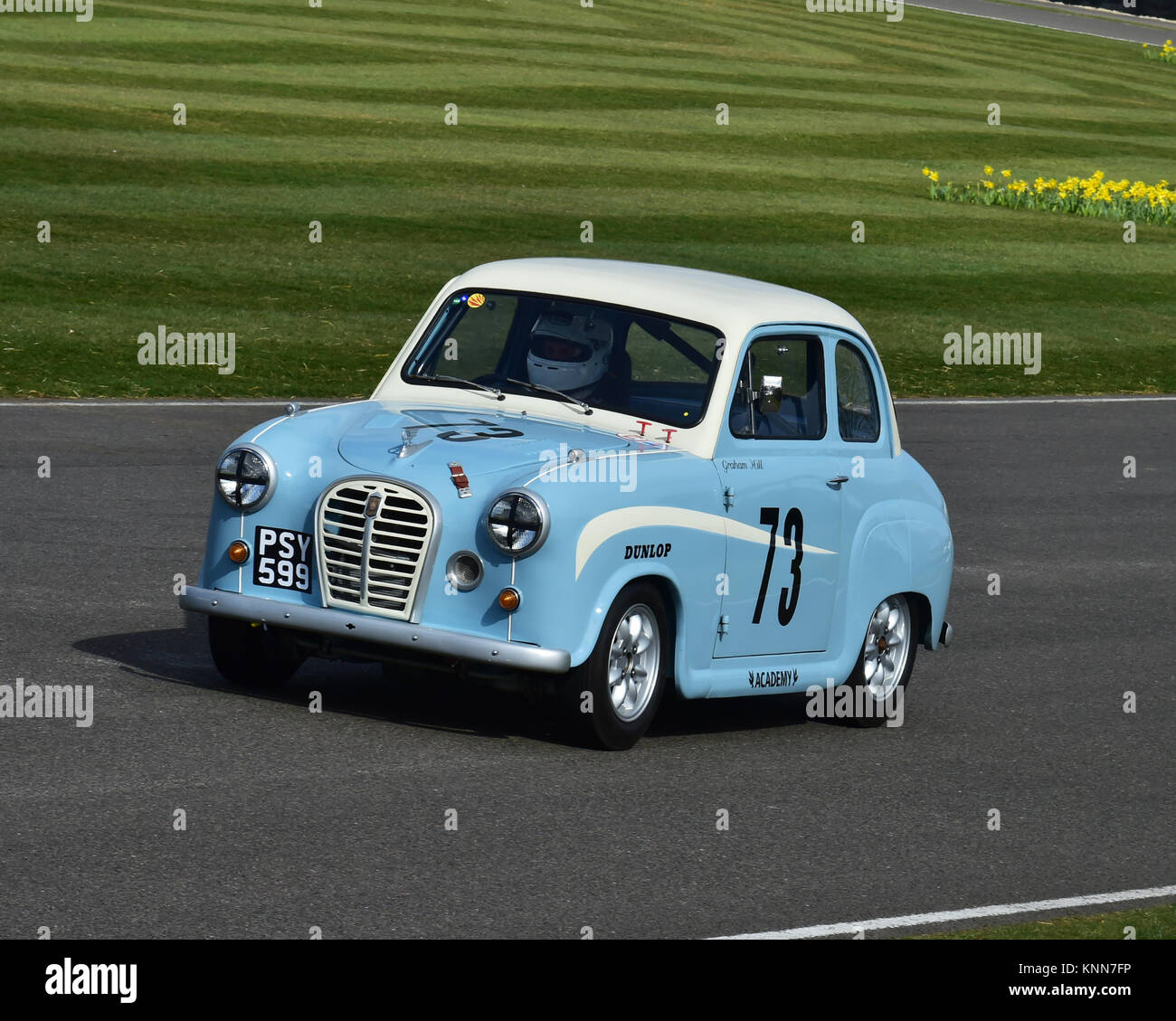David Lillywhite, Austin A35, PSY 599, Sopwith Cup, Goodwood 73rd MM ...