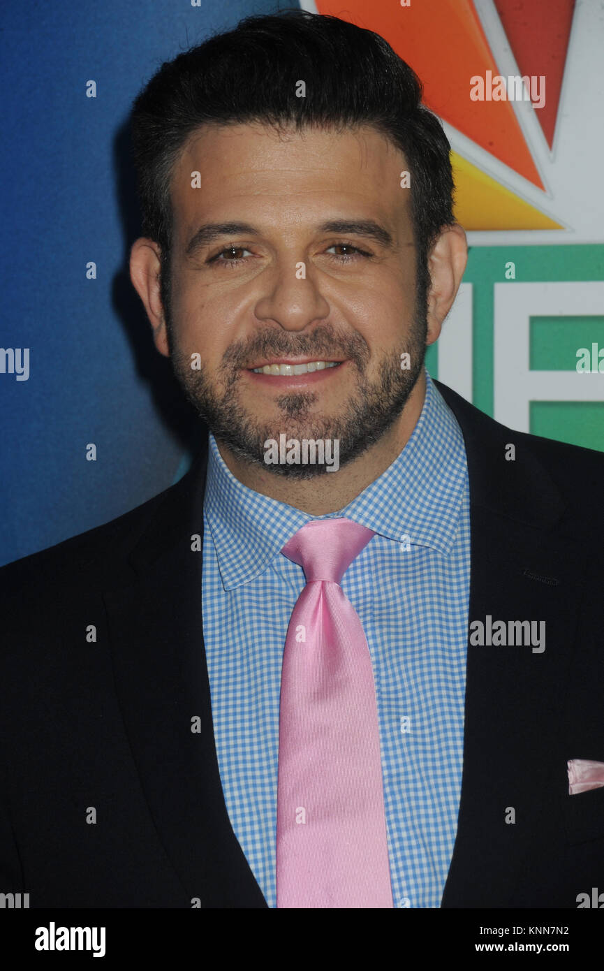 NEW YORK, NY - MAY 11: Adam Richman attends the 2015 NBC Upfront ...
