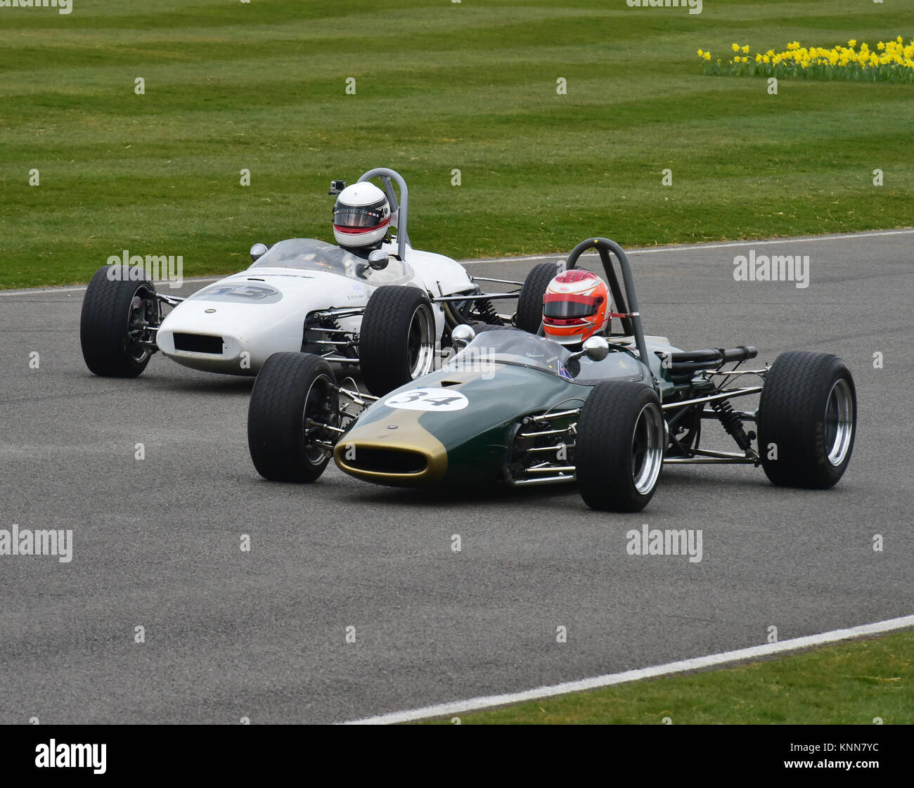 Jim Blockley, Brabham-Ford BT21B, Christoph Widmer, Brabham-Ford BT18A ...