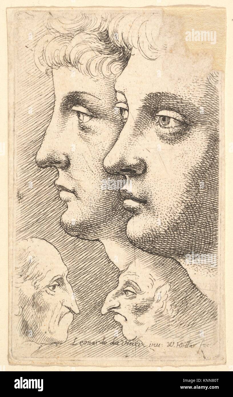 Grotesque head leonardo hi-res stock photography and images - Alamy