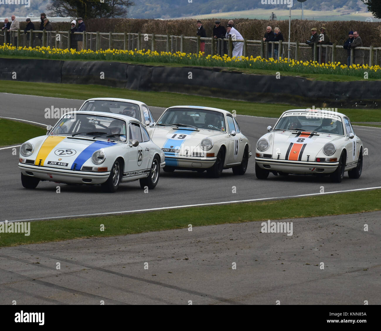 Simon Bowrey, Porsche 911, Bill Wykeham, Porsche 911, JUX 441 D, Chris ...