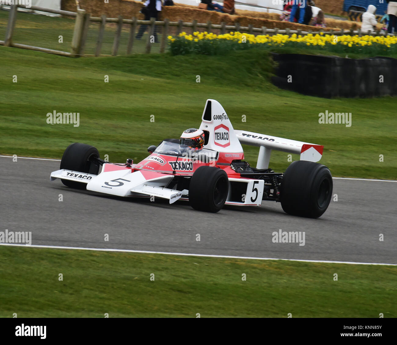 McLaren-Cosworth M23, High air box F1 Cars, Goodwood 73rd MM March 2015 ...