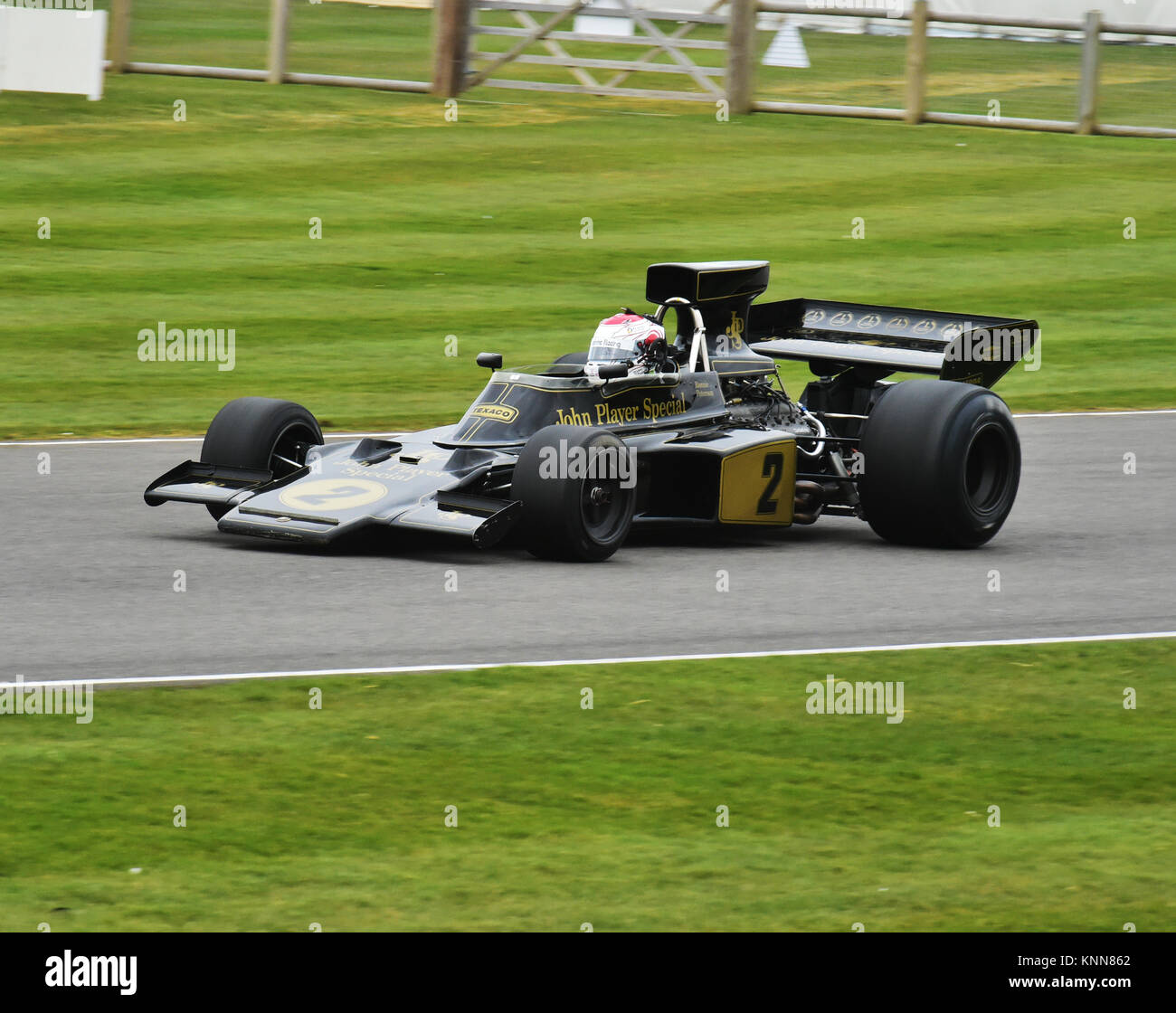 Katsuaki Kubota, Lotus-Cosworth 72, High air box F1 Cars, Goodwood 73rd ...