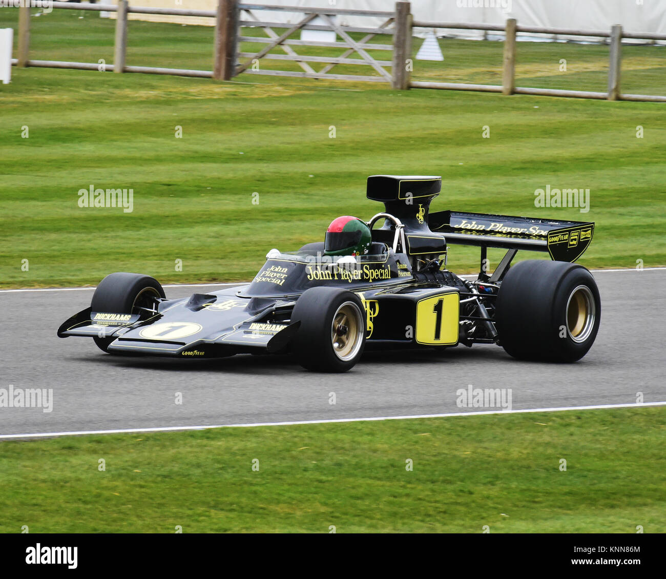 Lotus-Cosworth 72, High air box F1 Cars, Goodwood 73rd MM March 2015 ...