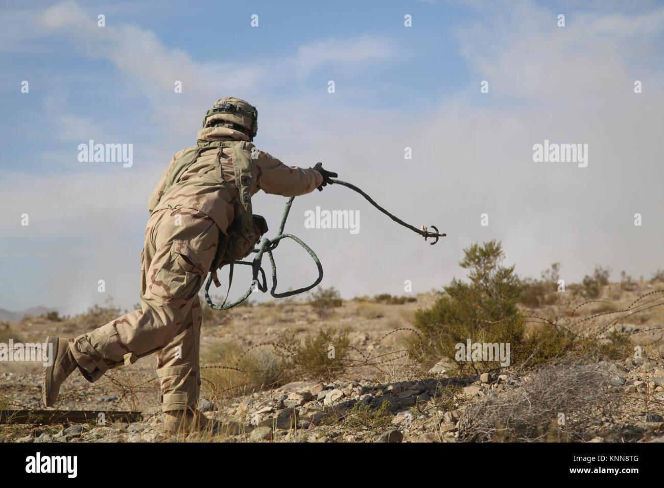 U.S. Army Soldier Private Maxwell Hockin assigned to Brigade Engineer ...