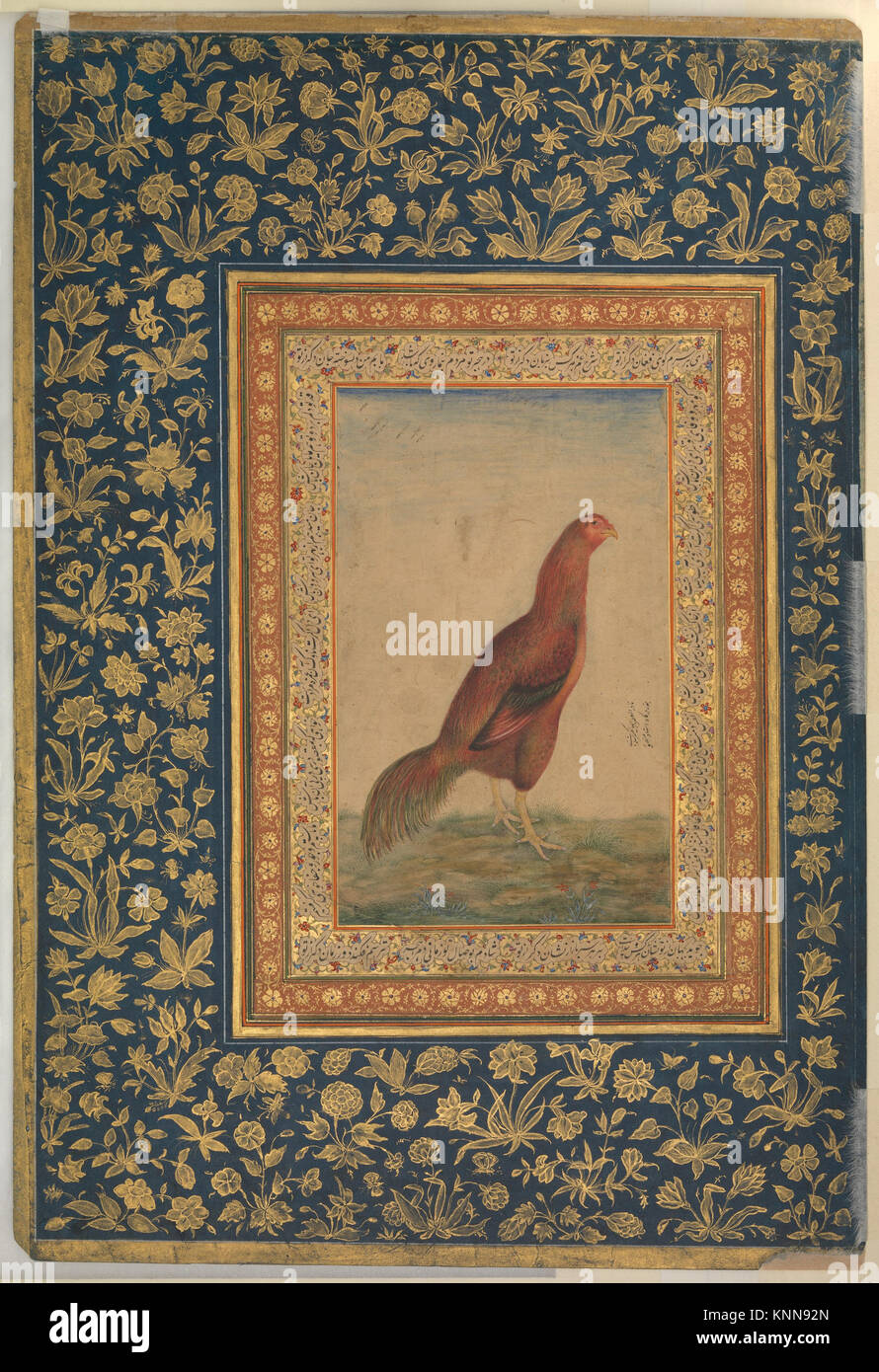 Portrait of Muhammad Ali Baig , Folio from the Shah Jahan Album MET ...