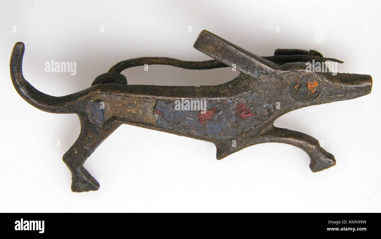 Brooch in the Form of a Dog MET sf17-194-2390s1 465900 Roman, Brooch in ...