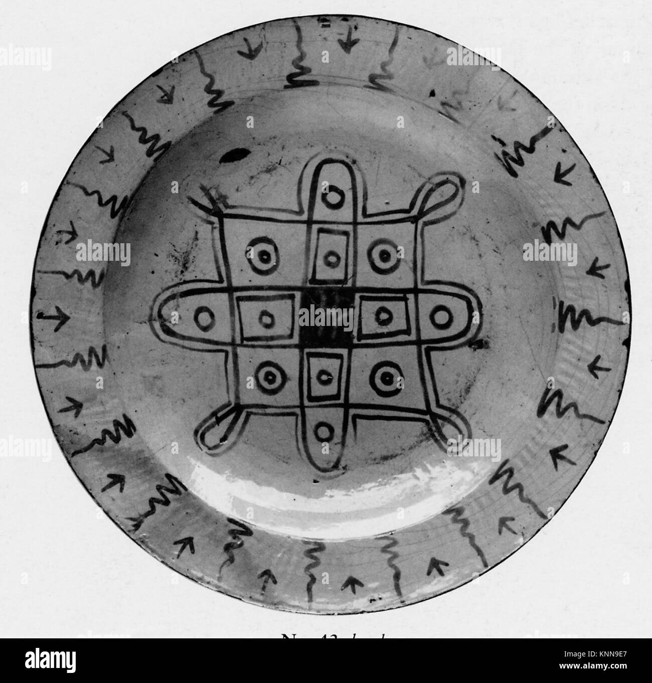 Ceramic dish used with a ewer, showing design, material, and functional ...