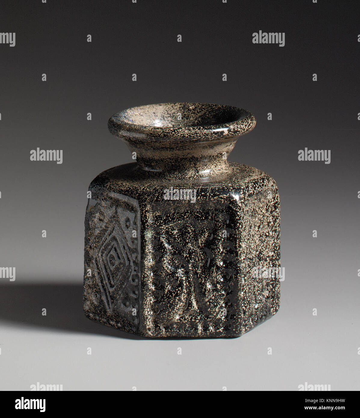 Hexagonal Pilgrim's Jar with Jewish Symbol MET DP100651 465957 ...