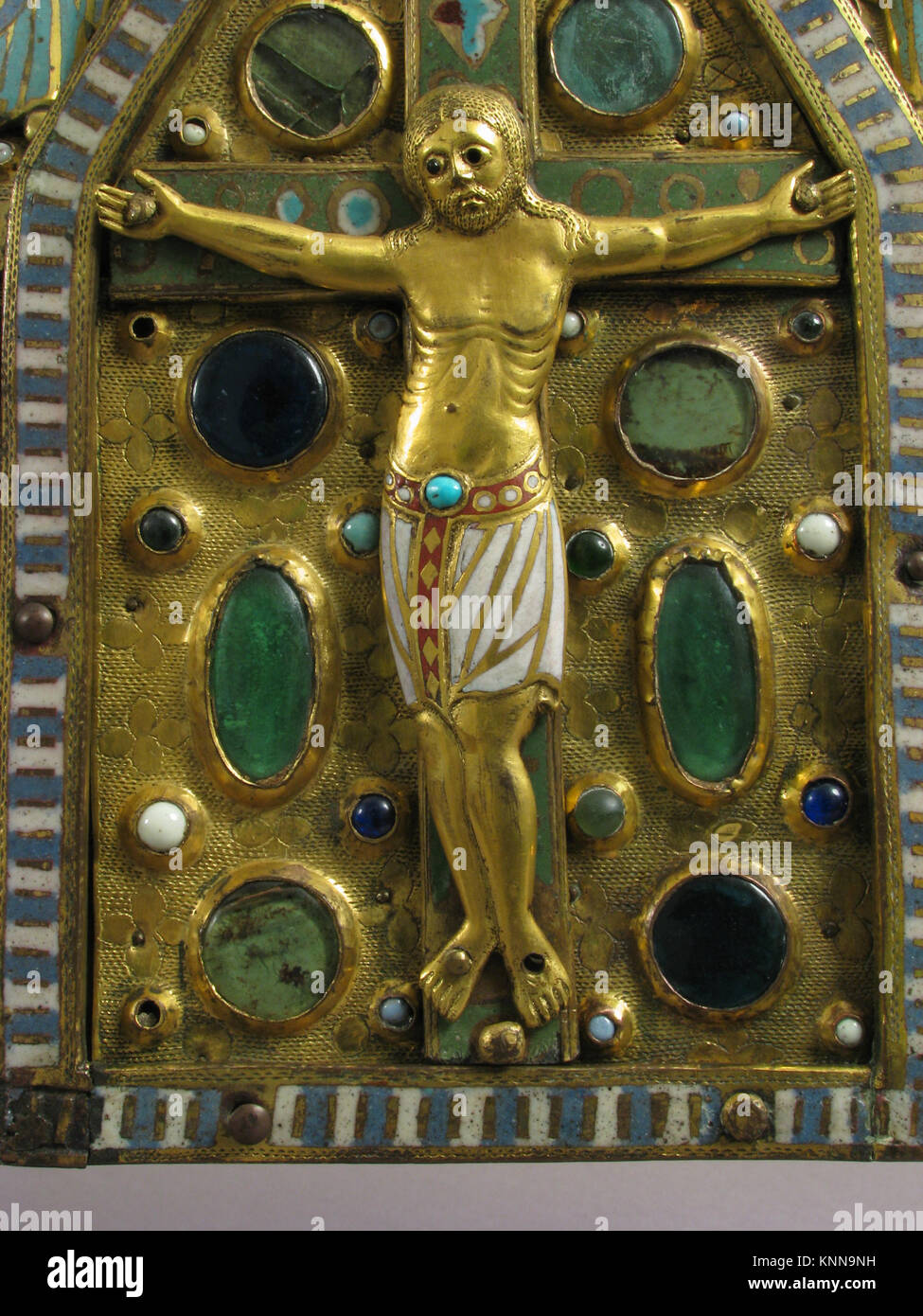 French chasse from ca. 1235–1245, made with engraved, chased, gilt ...