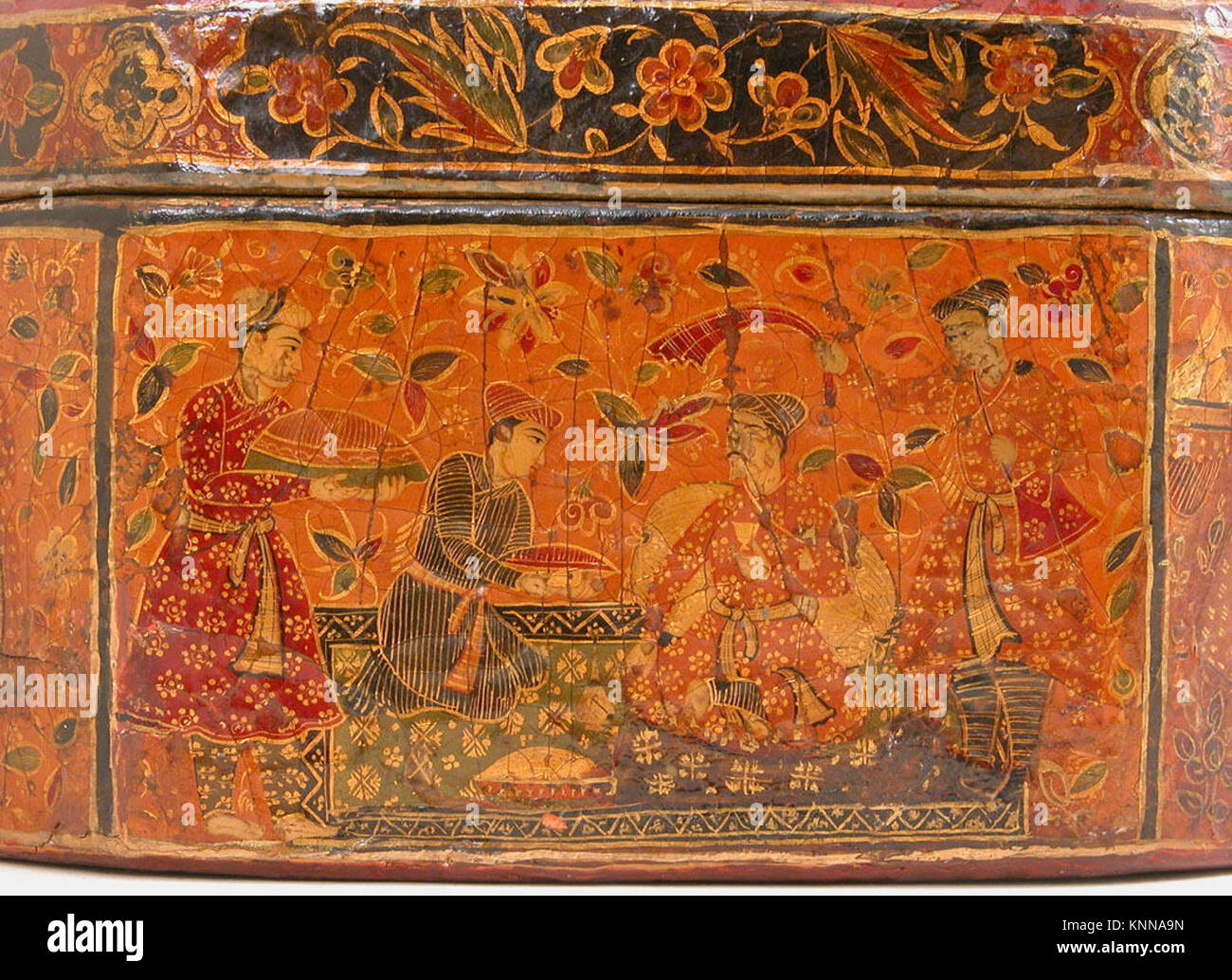 Box with Scenes of an Emperor Receiving Gifts MET sf58-159h 451479 ...