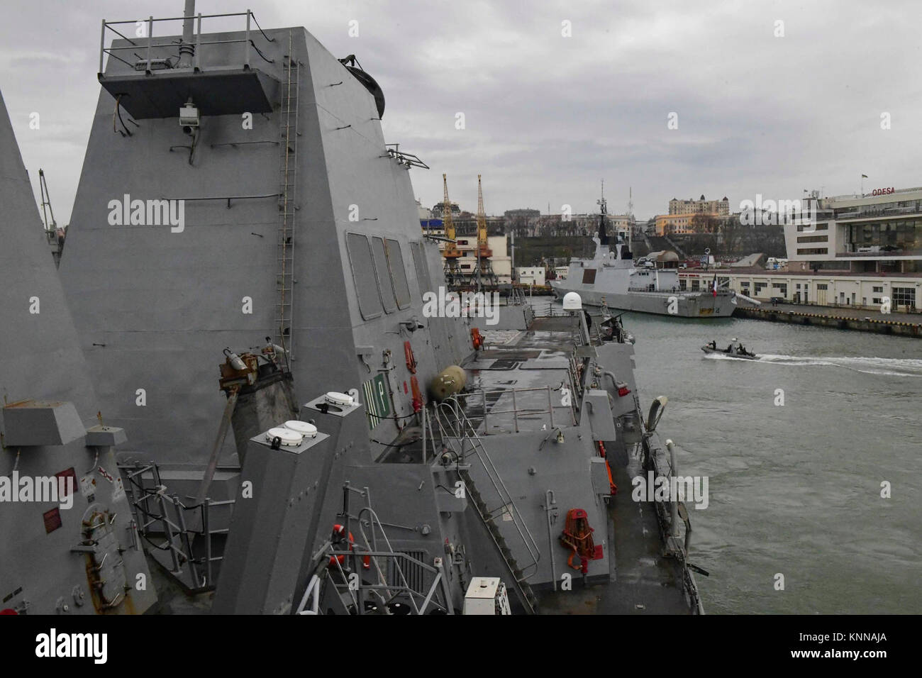 ODESSA, Ukraine (Dec. 2, 2017) - The Arleigh Burke-class guided-missile ...