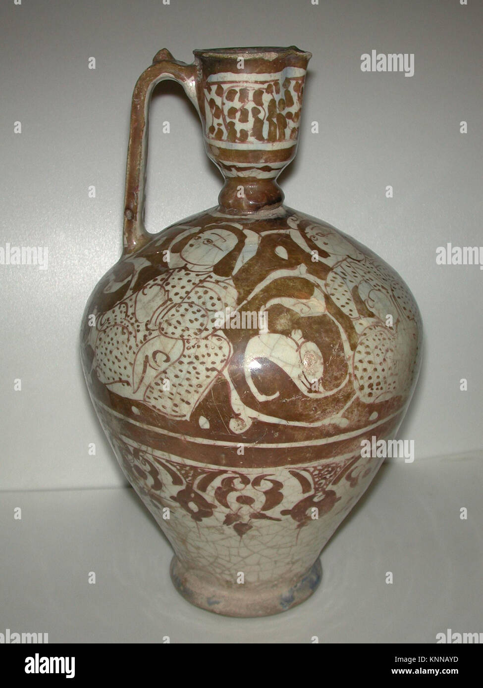 A preserved ewer in the Metropolitan Museum of Art collection, showing ...