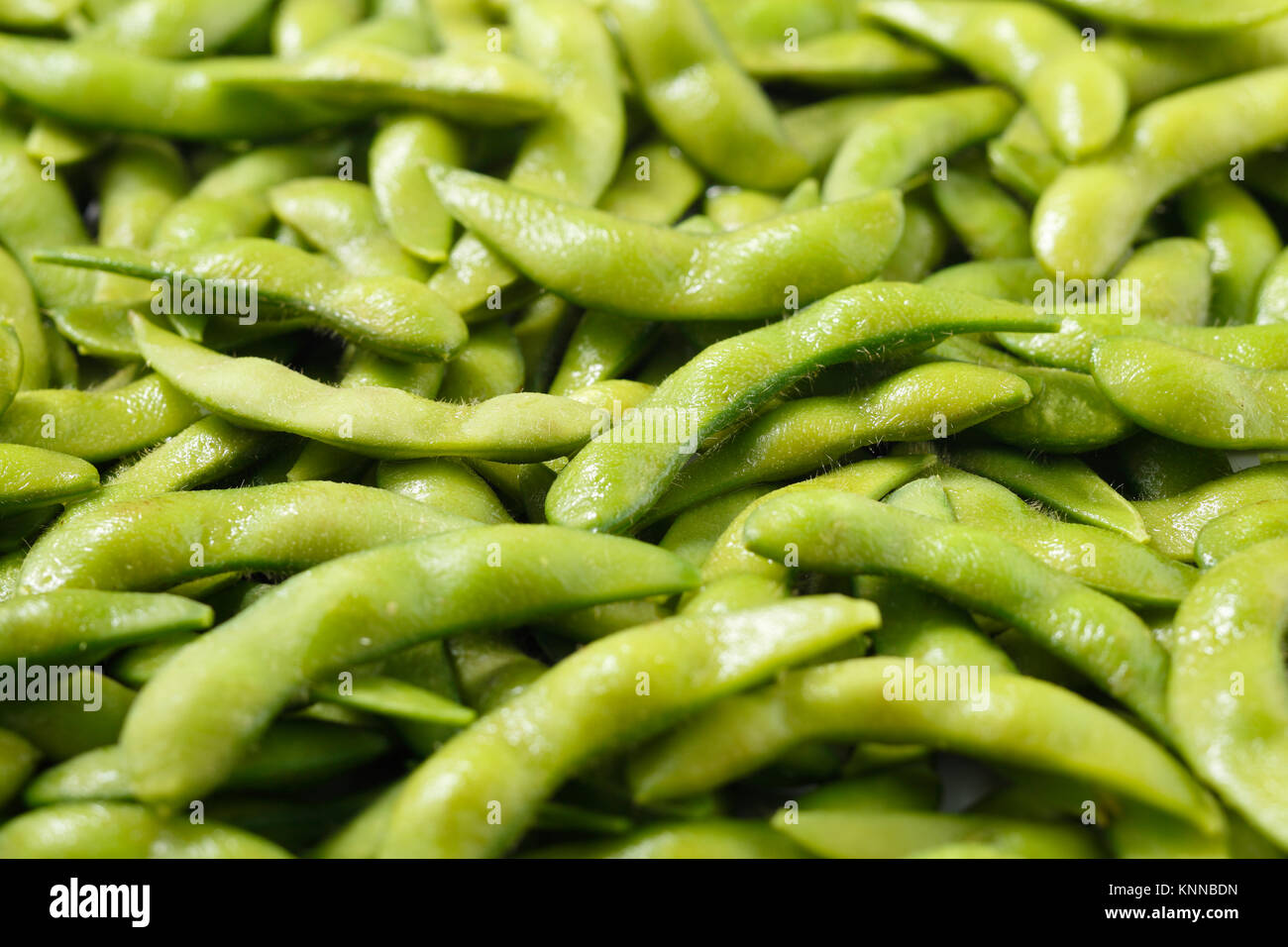 Green soybeans hi-res stock photography and images - Alamy