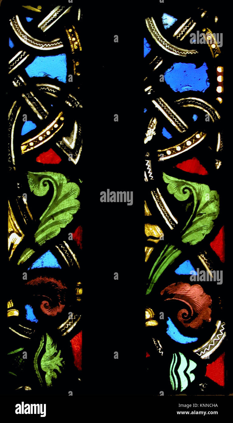 Foliate Border Section MET sf26-218-6abs1 466638 Stock Photo - Alamy