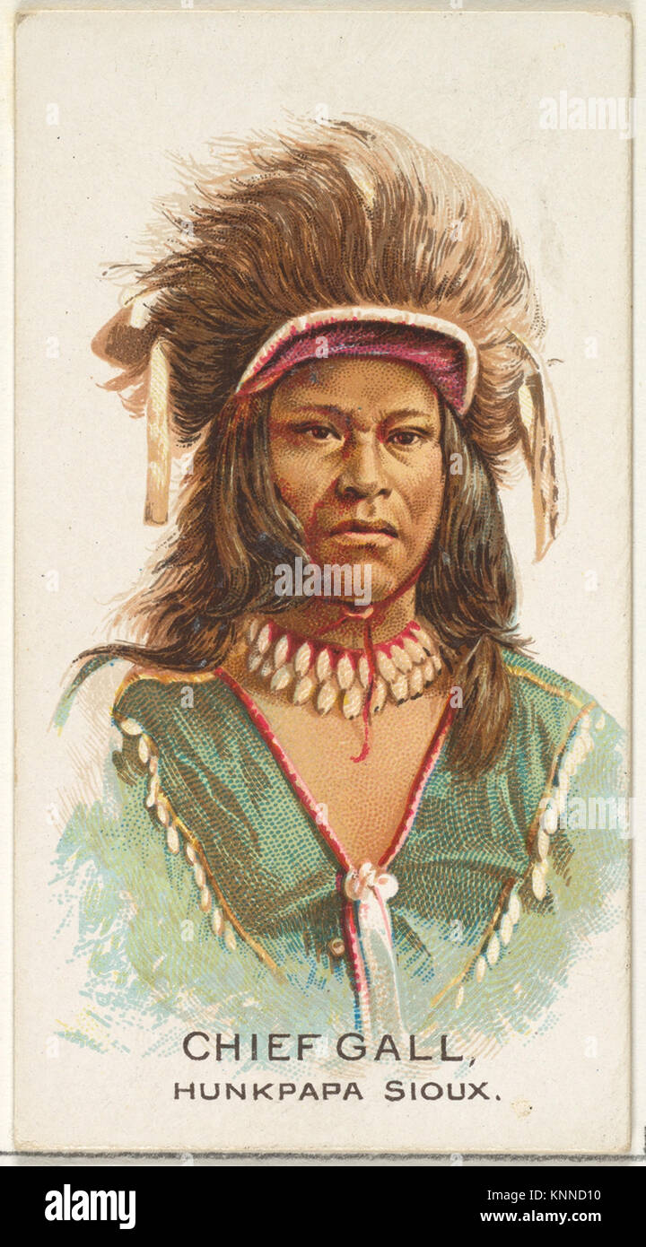 Sioux hunkpapa hi-res stock photography and images - Alamy