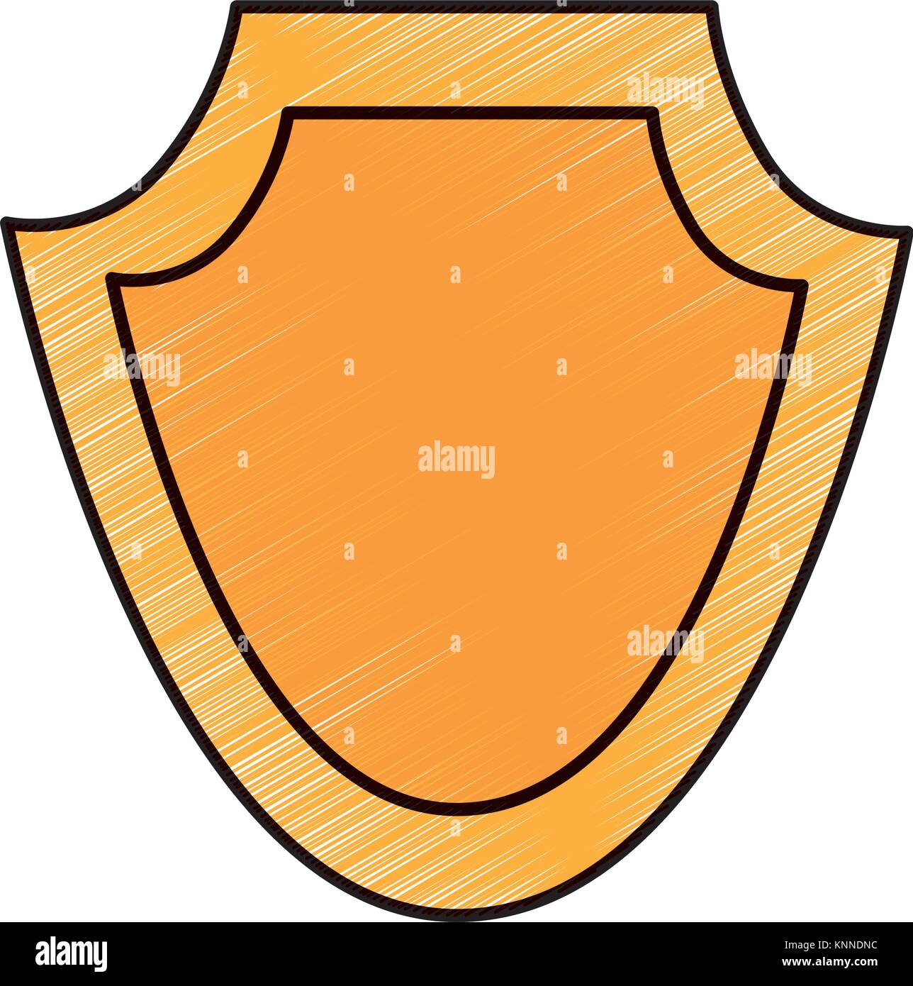 shield protection emblem empty icon Stock Vector Image & Art - Alamy