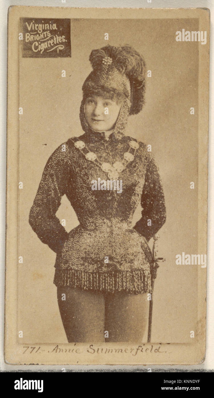 Trading card MET DP831040 416062 depicting Annie Summerfield from the ...