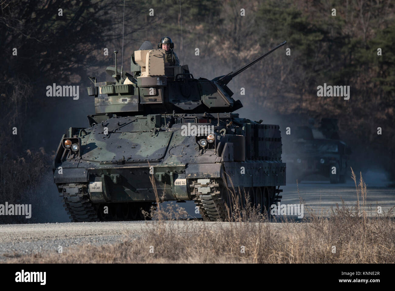RODRIGUEZ LIVE FIRE COMPLEX, Republic of Korea – A Bradley Fighting ...