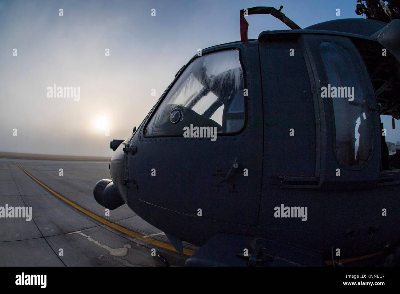 Airmen from the 723d Aircraft Maintenance Squadron begin unfolding an ...