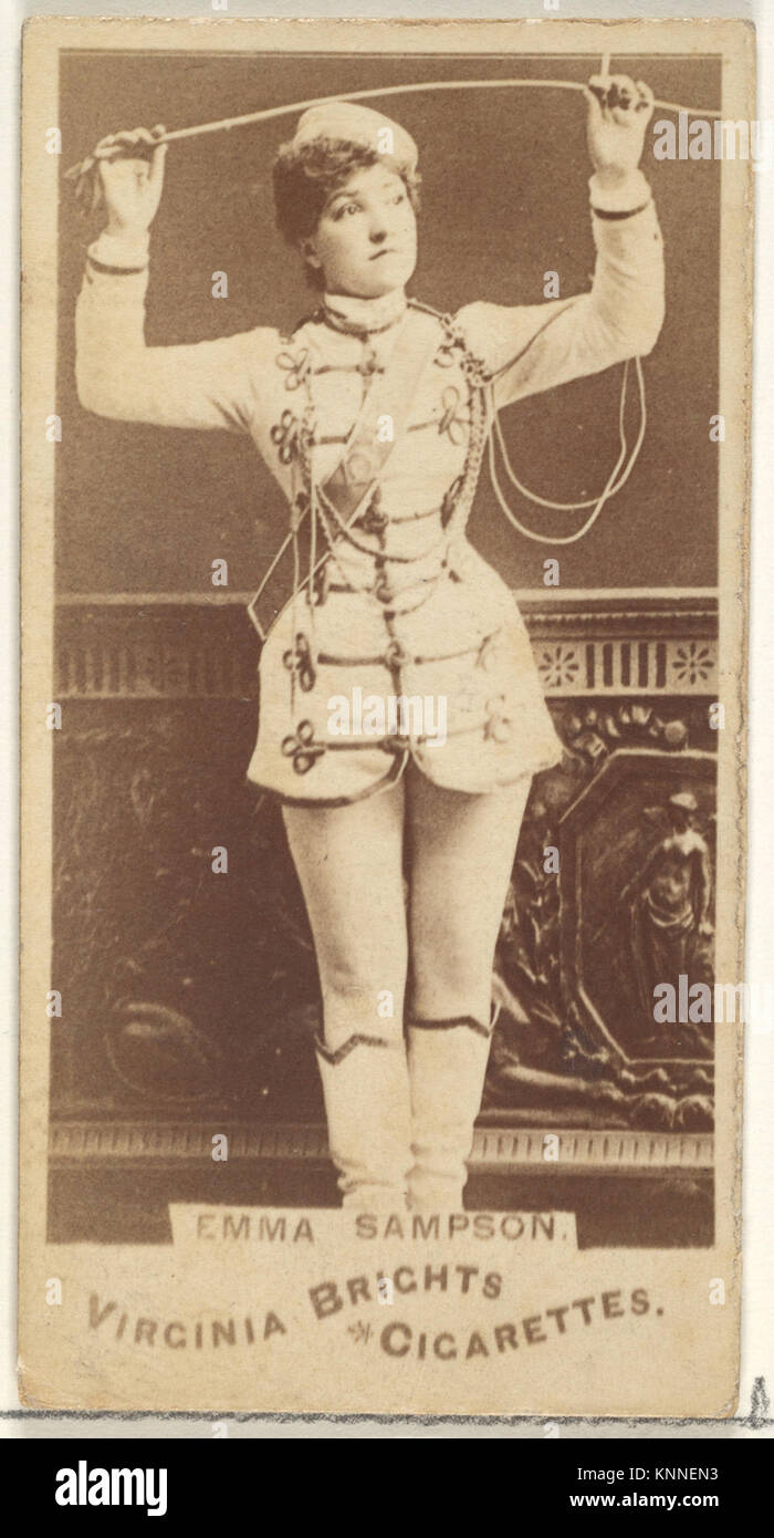 Emma Sampson, from the Actors and Actresses series (N45, Type 1) for ...