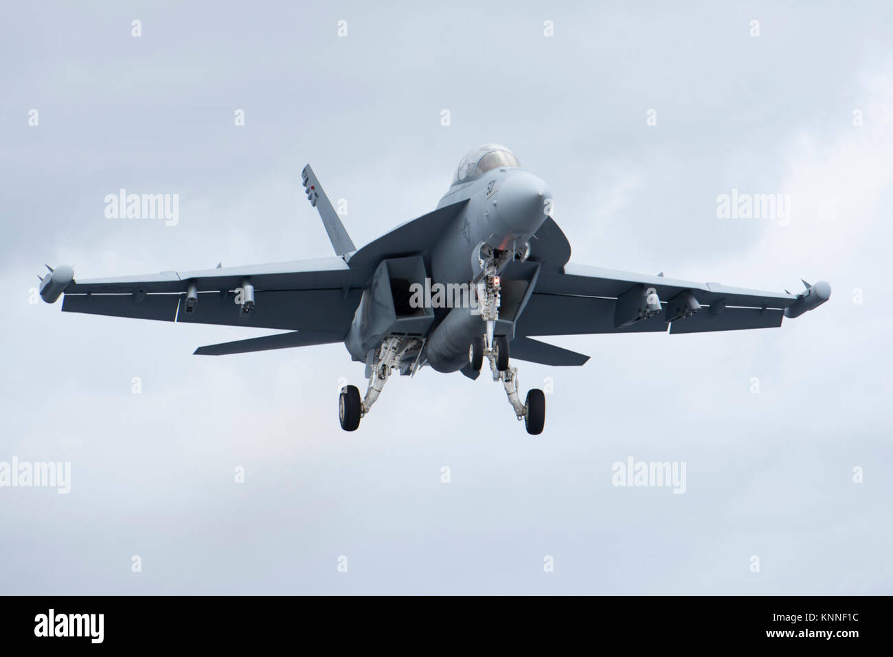 ATLANTIC OCEAN (Dec. 5, 2017) An EA-18G Growler, assigned to the ...