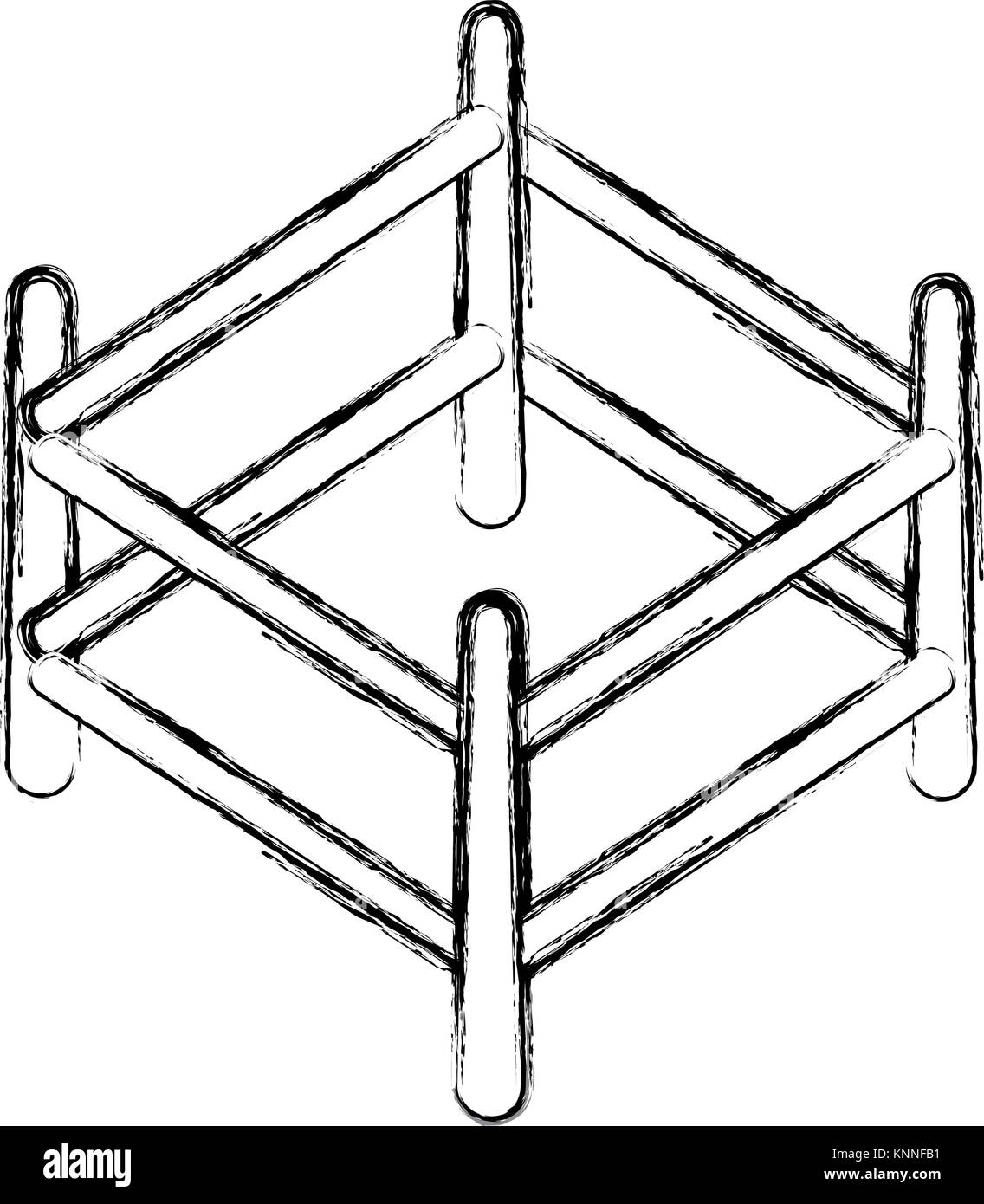 wooden corral isolated icon vector illustration design Stock Vector ...