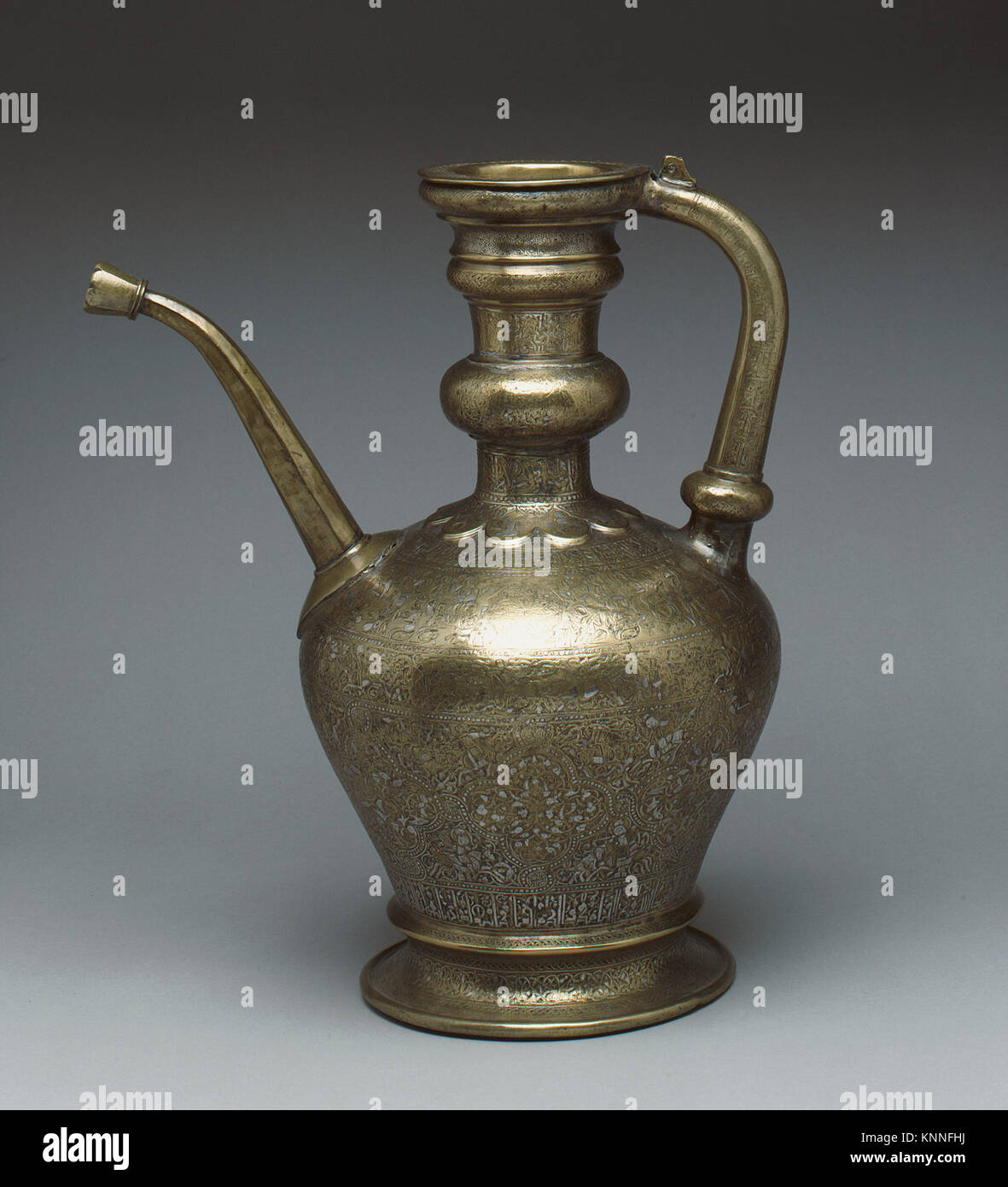 Photograph of an ewer cataloged as MET DP100771 444586, featuring ...