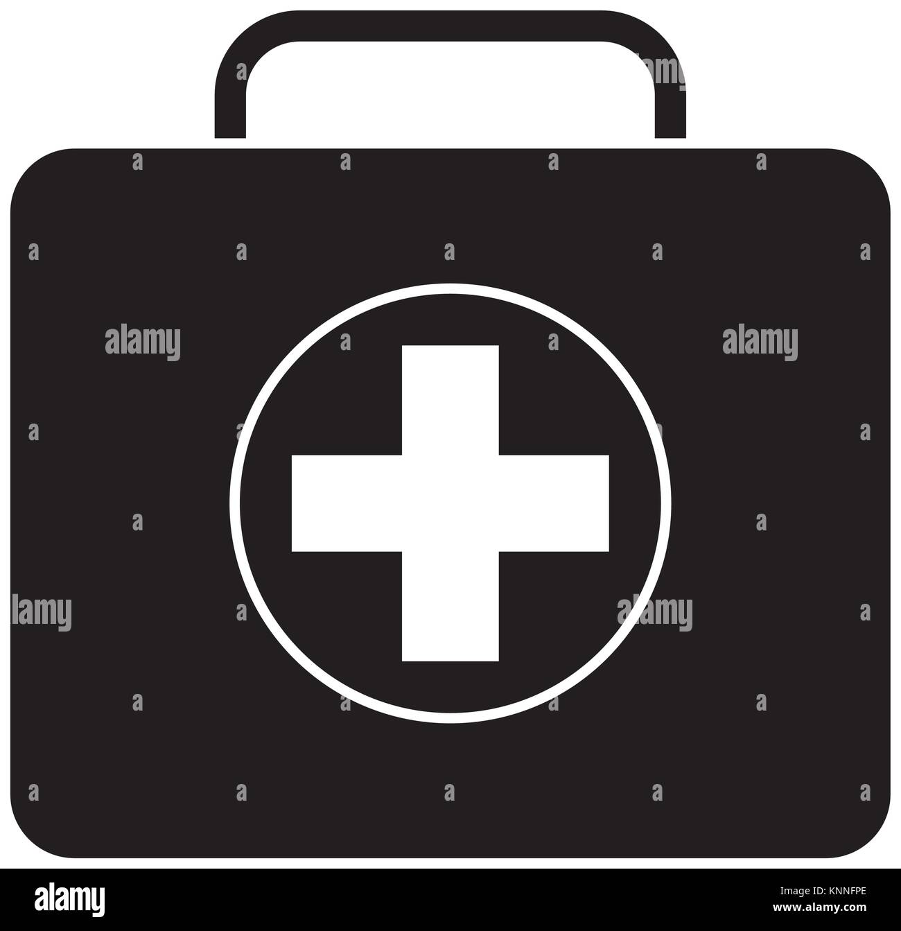 medical kit first aid emergency case Stock Vector Image & Art - Alamy
