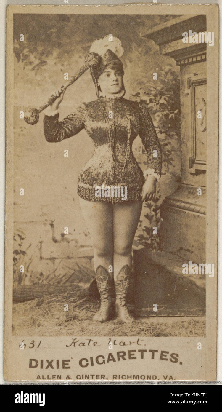 Trading card featuring Kate Uart from the Actors and Actresses series ...