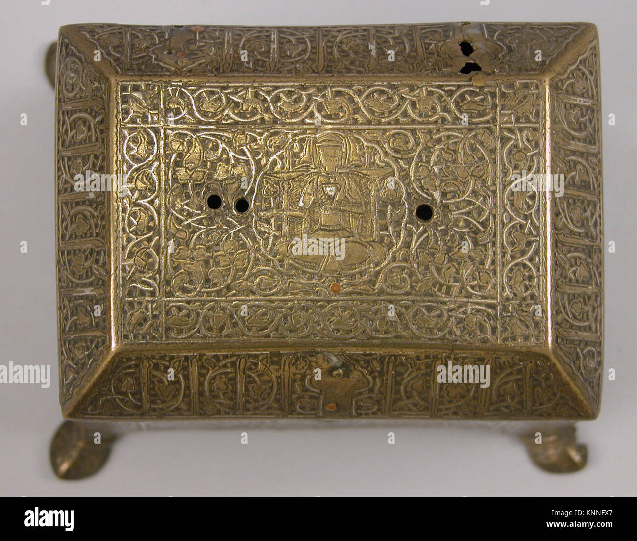 Casket with Figural Imagery MET sf91-1-564e 444564 Stock Photo - Alamy