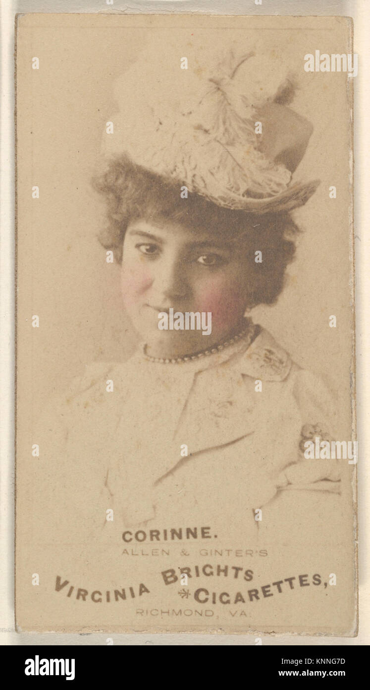 Corinne, from the Actors and Actresses series (N45, Type 1) for ...